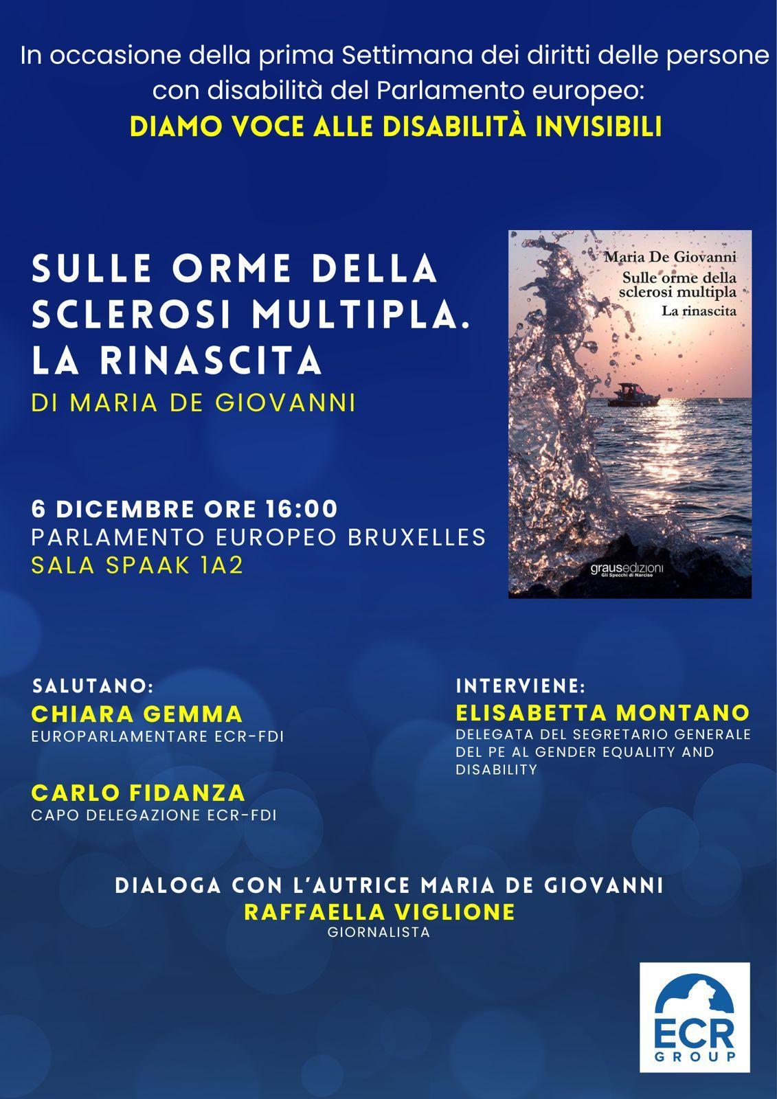 Maria De Giovanni a Bruxelles per presentare il suo ultimo libro “Sulle ...
