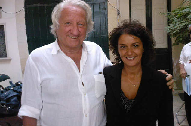 Quando Giorgio Forattini incontrò Sandra Antonica a Galatina